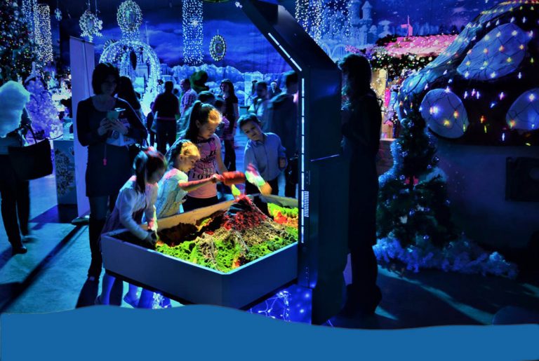 Augmented reality sandbox • Buy interactive topographic sandbox for ...